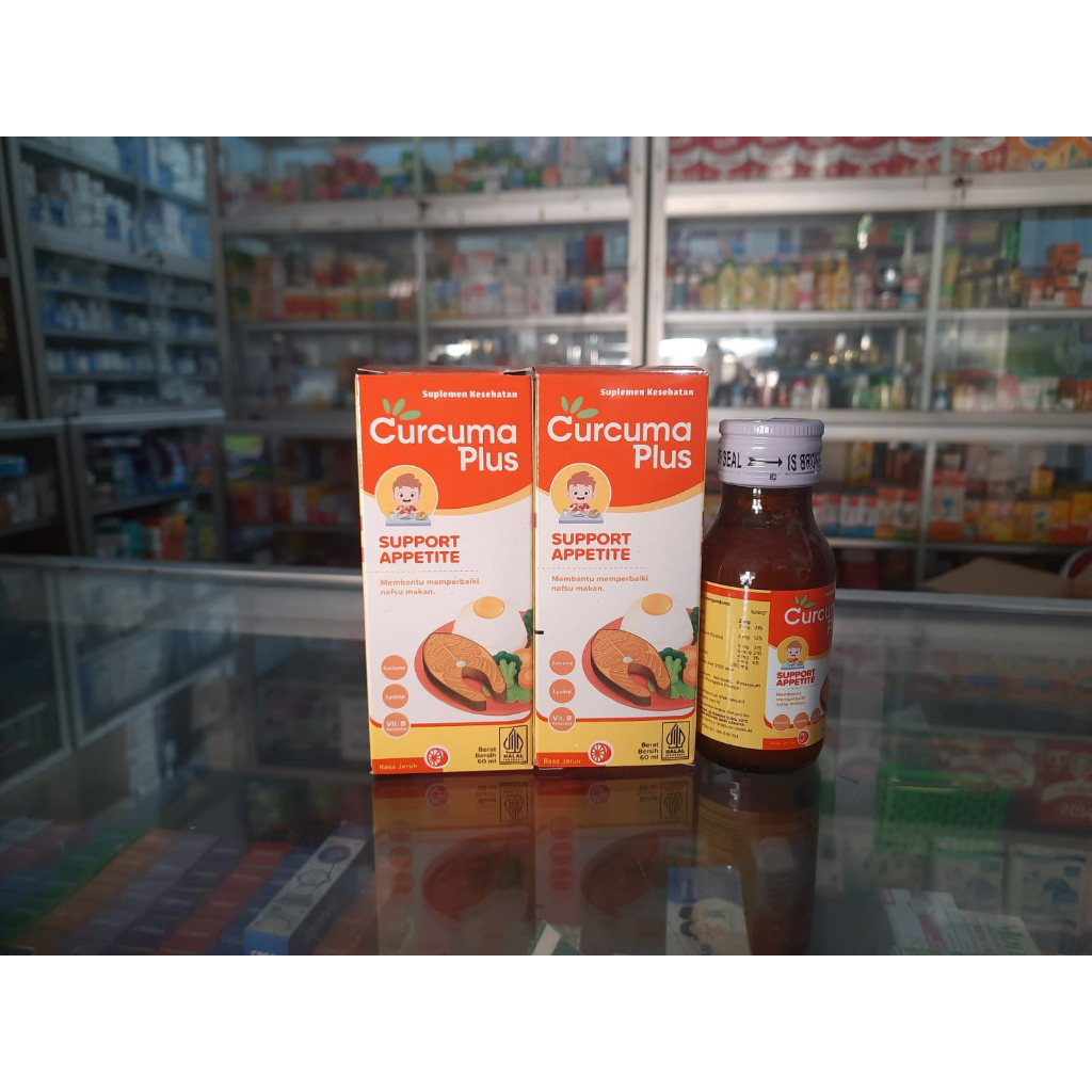 Jual CURCUMA PLUS SUPPORT APPETITE 60ML | Shopee Indonesia