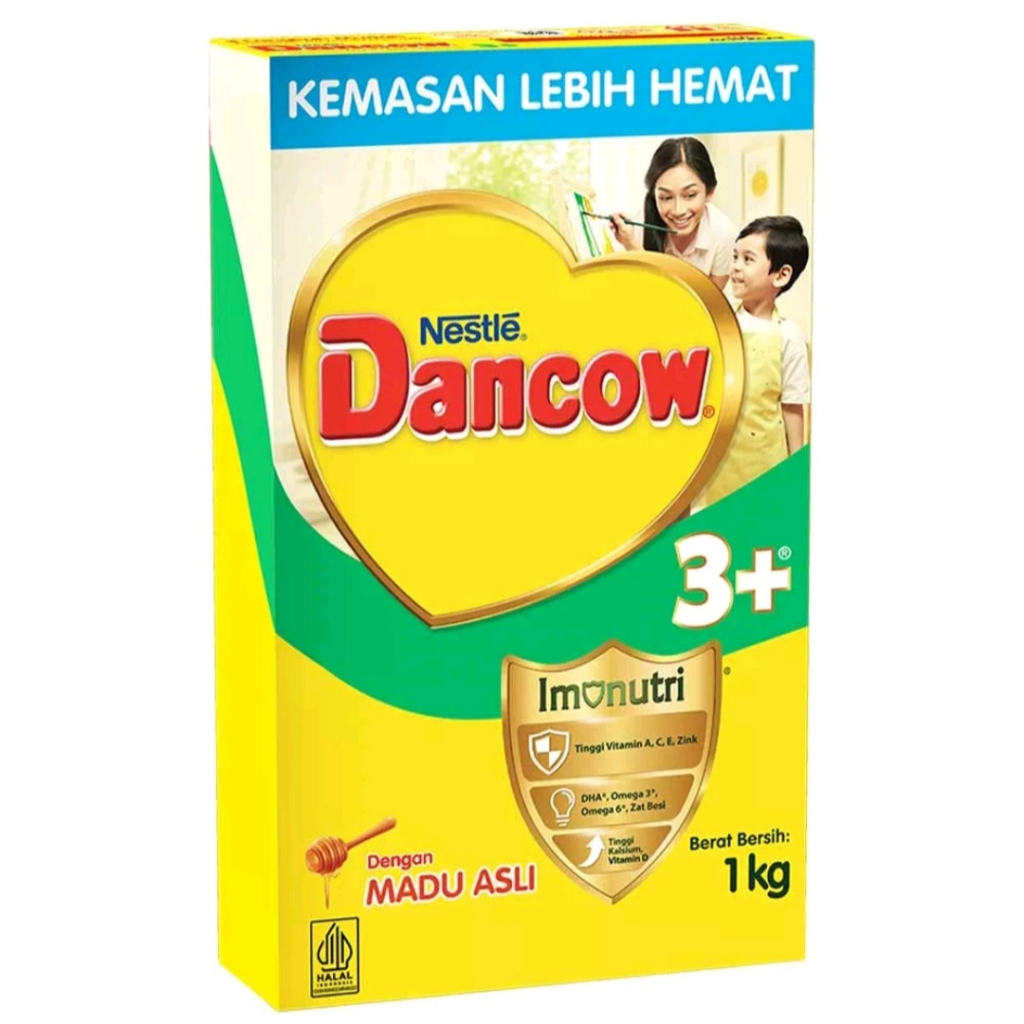 Jual Dancow 3+ MADU/VANILA 1000gr (1kg) | Shopee Indonesia