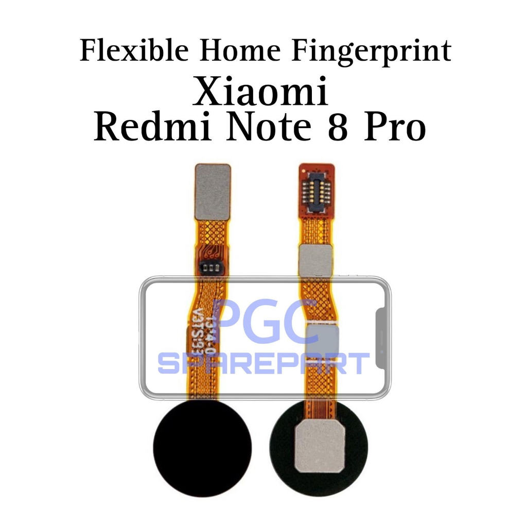 Jual Original Flexible Fingerprint Xiaomi Redmi Note 8 Pro / 2015105 ...