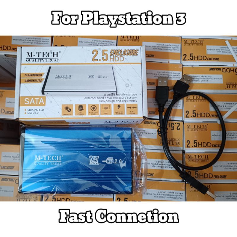 Jual [DG] Hardisk External HDD PS3 500GB Support Semua Tipe PS 3 CFW ...