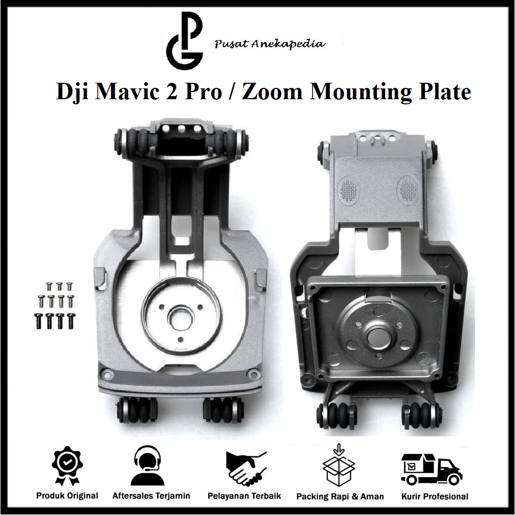 Jual Dji Mavic 2 Pro / Zoom Mounting Plate Original - Gimbal Dampener ...
