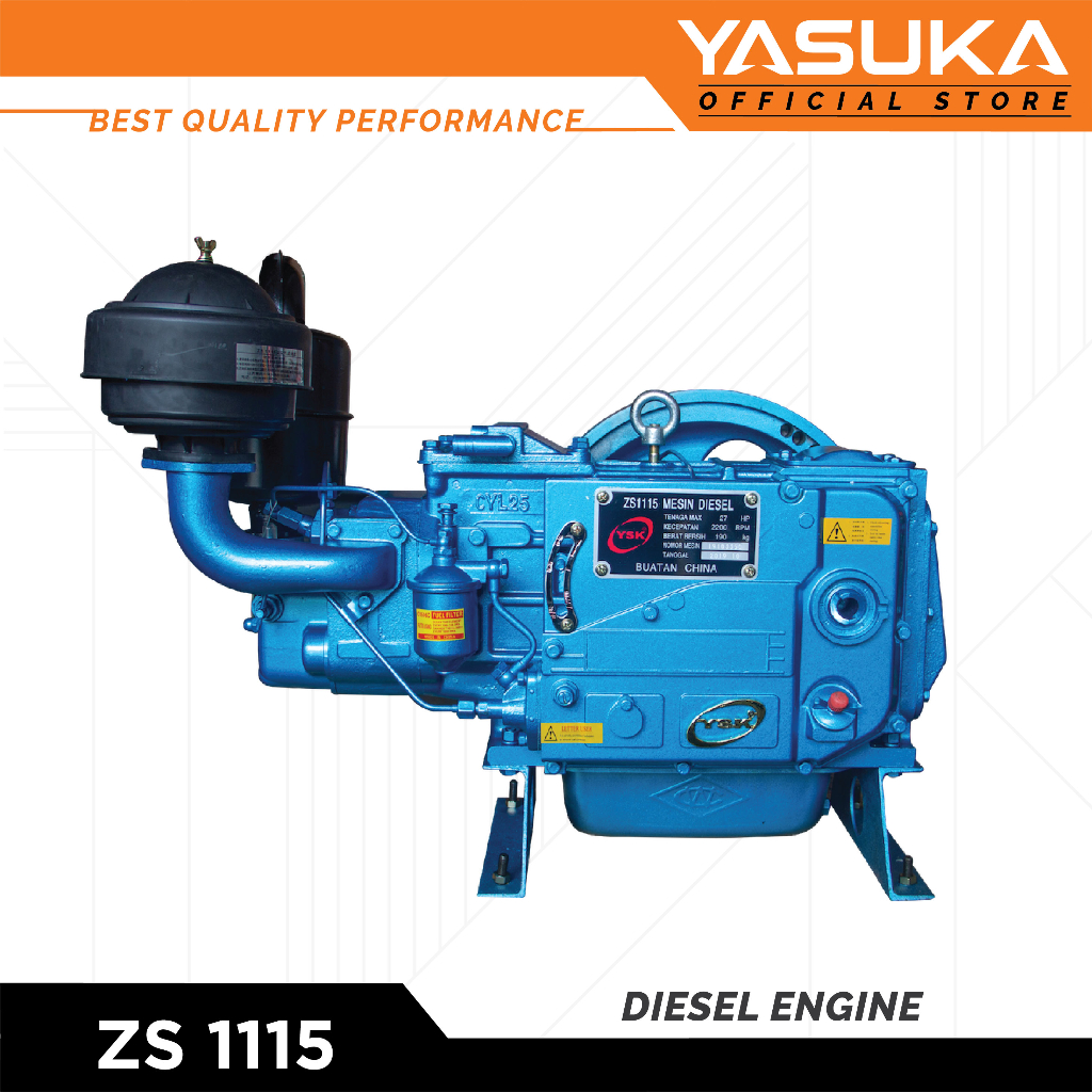Jual MESIN DIESEL ZS 1115TT YASUKA | Shopee Indonesia