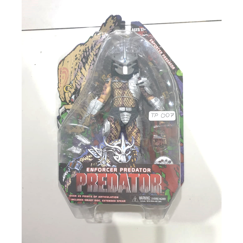Jual Neca Reel Toys Predator Enforcer Predator 7" Action Figure ...