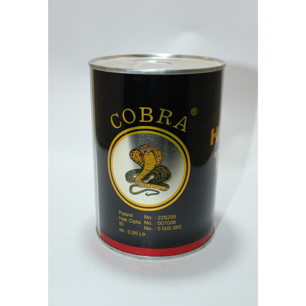 Jual THINNER COBRA HITAM HG HIGH GLOSS HITAM LTR LT LITER KLG KALENG ...