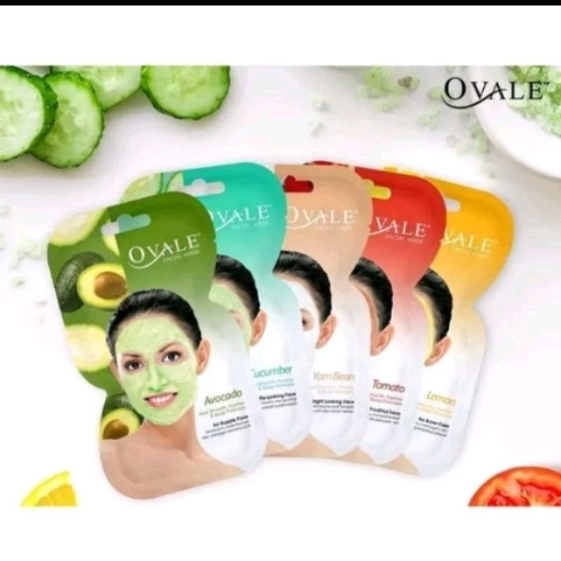 Jual Ovale Facial Mask Masker Wajah Sachet (termurah) baca deskripsi ...