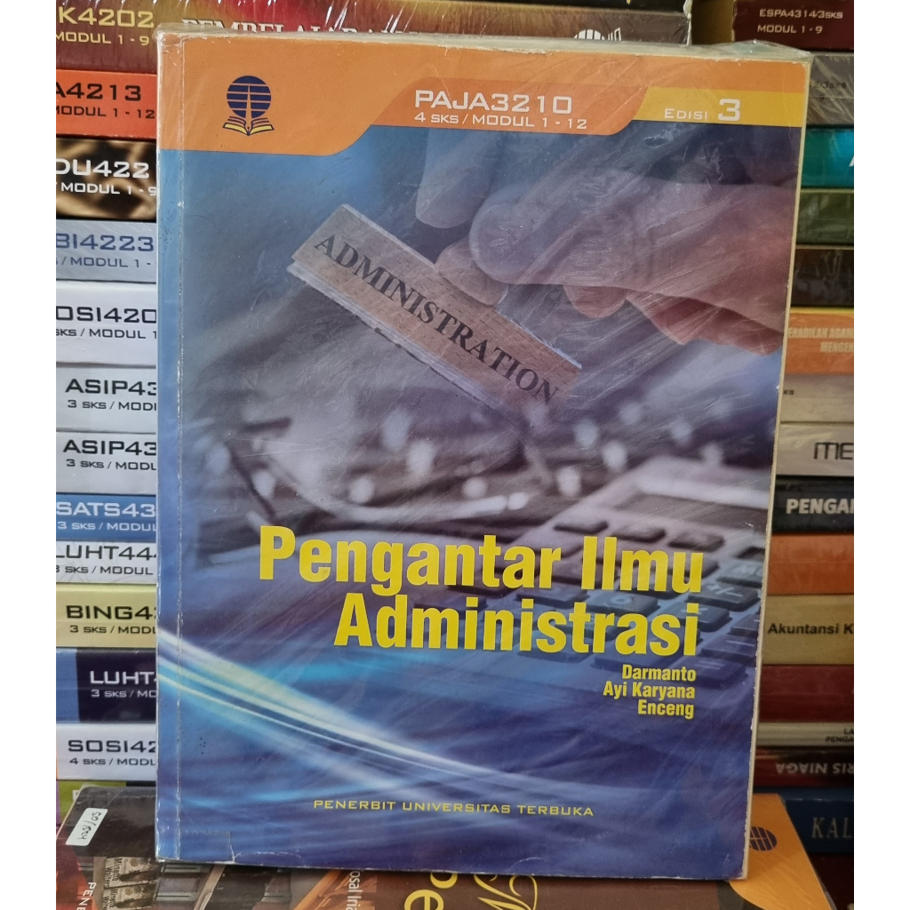 Jual PENGANTAR ILMU ADMINISTRASI EDISI 3 DARMANTO UNIVERSITAS TERBUKA | Shopee Indonesia