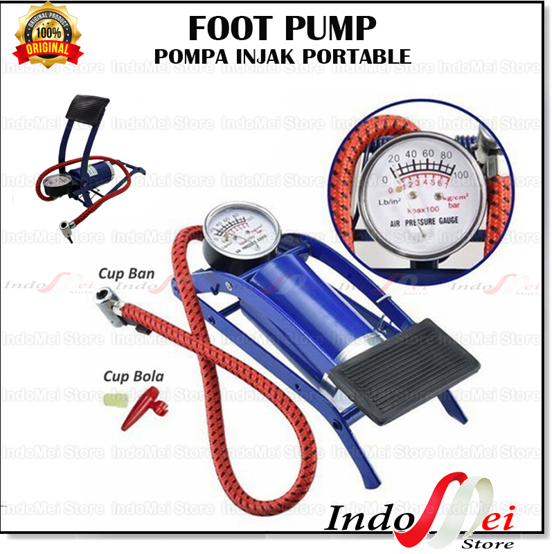 Jual Foot Pump / Pompa Injak Kaki Multipurpose | Shopee Indonesia