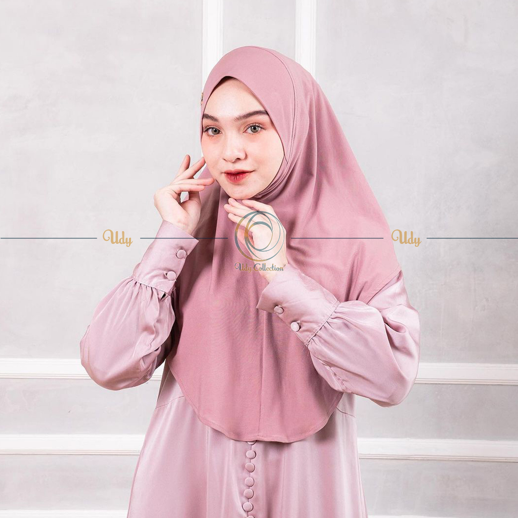 Jual Jilbab Bergo Dagu Instan Malay Jersey Ukuran M | Shopee Indonesia