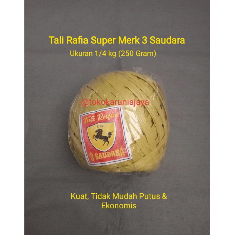 Jual Tali Rafia Super Warna (Tersedia 2 Ukuran / Kuat, Anti Putus dan ...