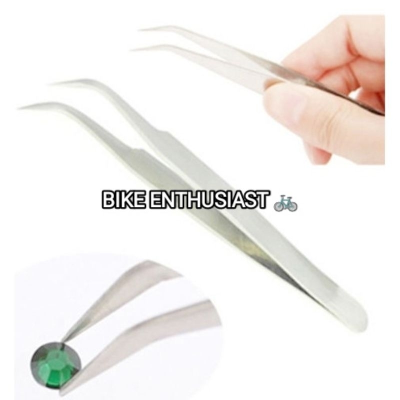 Jual Pencapit penjepit TWEEZER Pinset Siku Pinset Bulu mata Pinset ...