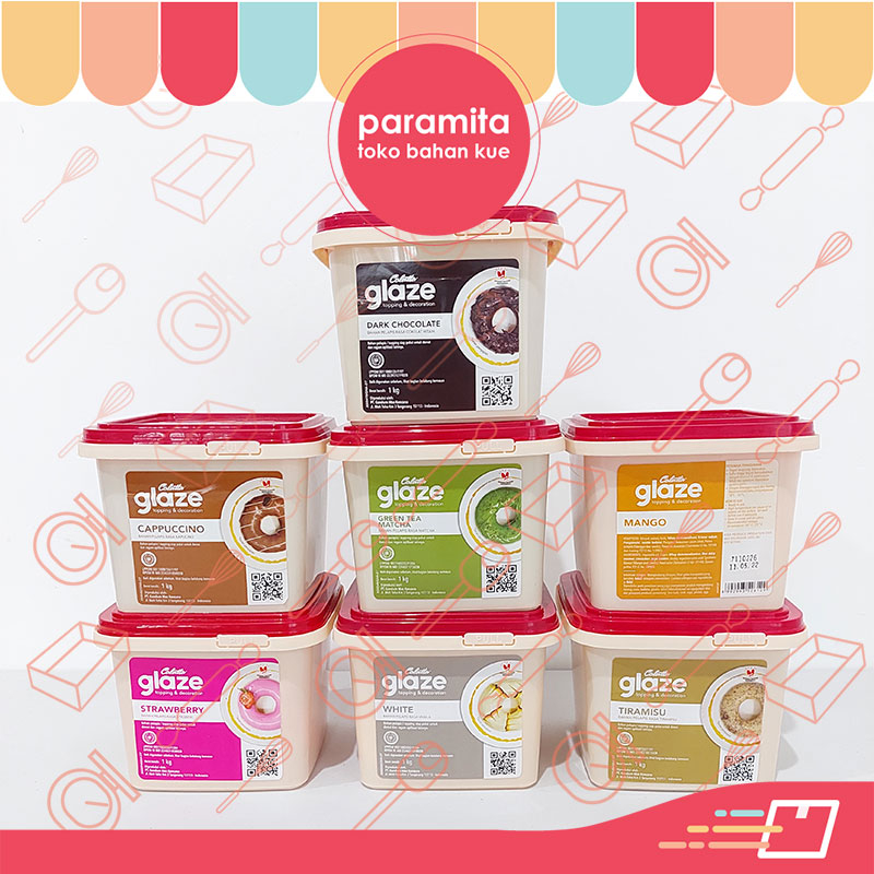 Jual Colatta Glaze Strawberry / Green Tea / Cappucino / Mango ...