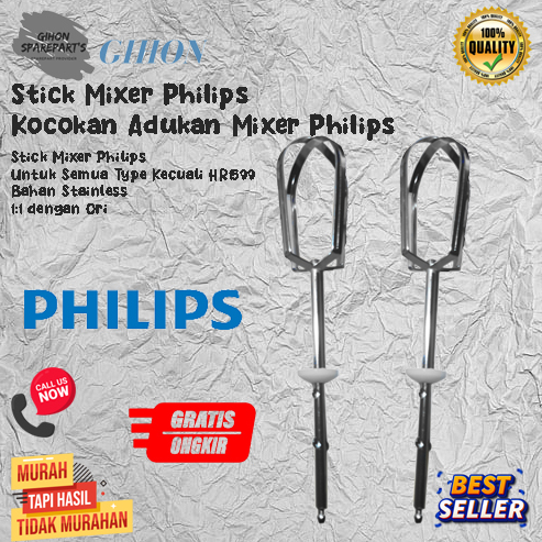 Jual Kocokan Mixer Philips Universal Stick Mixer Philips | Shopee Indonesia