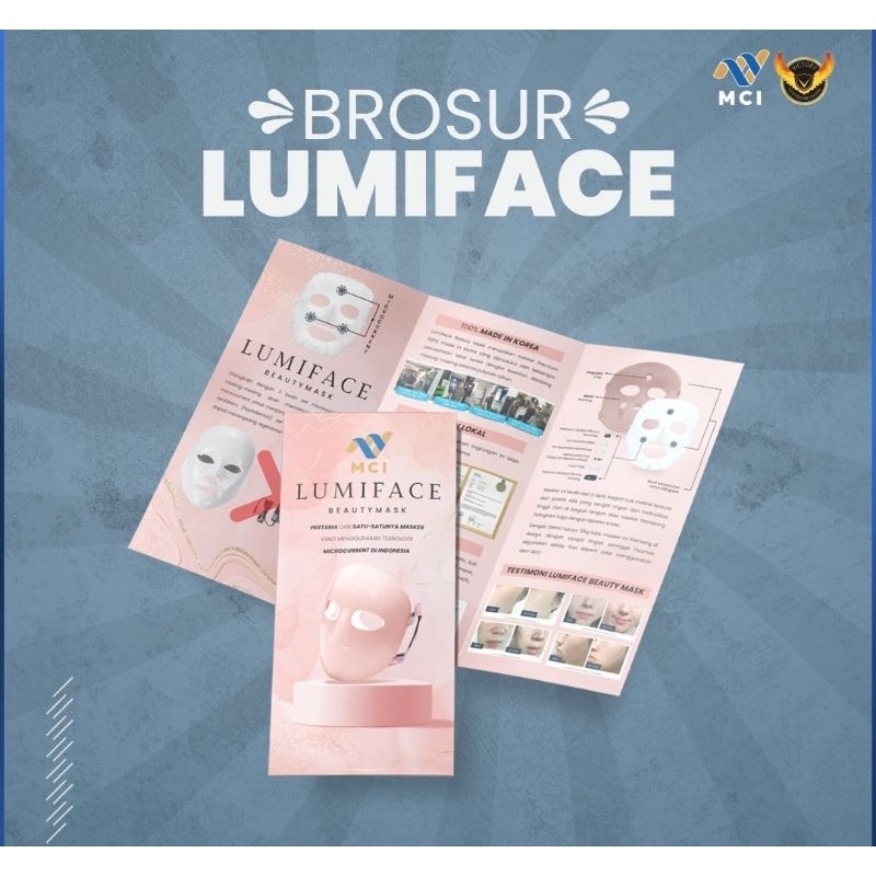 Jual Brosur Exclusive LUMIFACE MCI | Shopee Indonesia