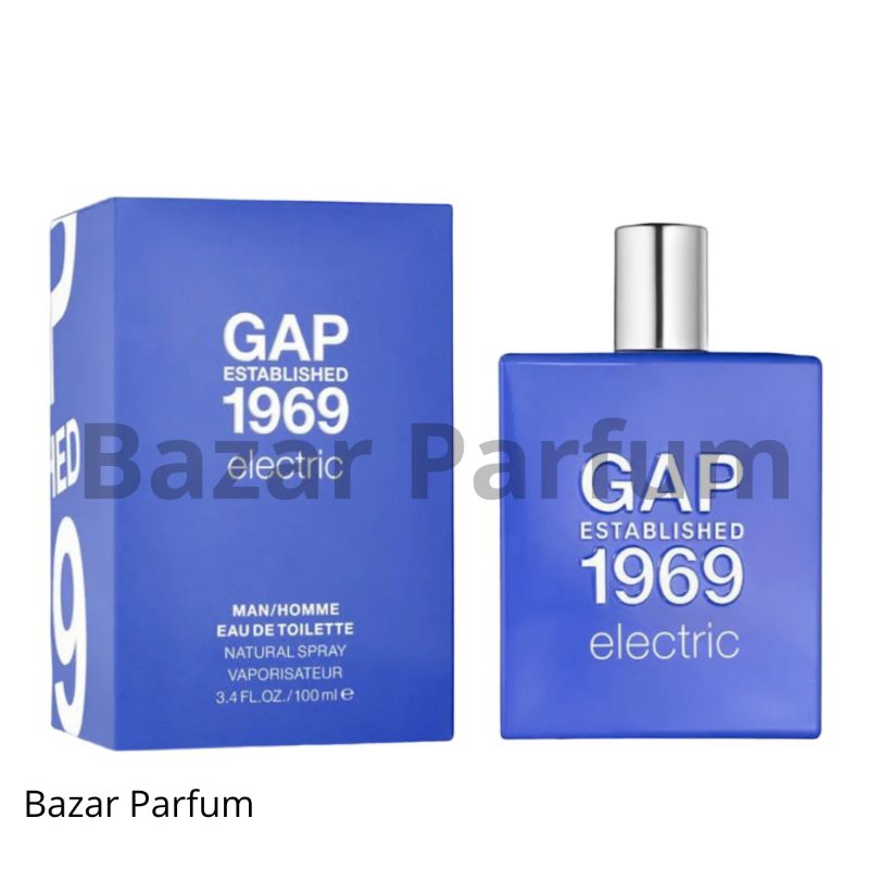Jual Parfum Pria Gap Established 1969 Electric EDT Original | Shopee Indonesia