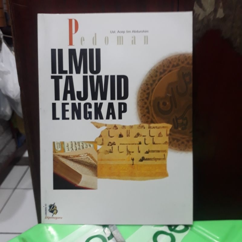Jual Original Buku PEDOMAN ILMU TAJWID LENGKAP | Ust Acep Iim Abdurohim (CV Diponegoro) | Shopee ...