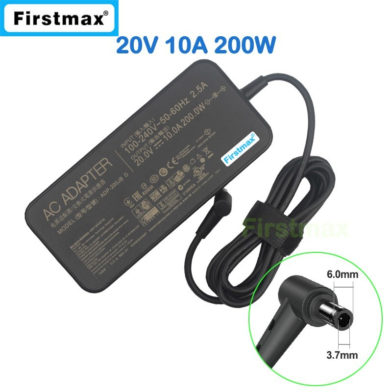 Jual Adaptor charger 20V 10A untuk Asus 200W Gaming F15 FX506HM FX566HM ...