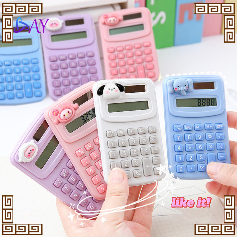 Jual Kalkulator/ Kalkulator Portable/Digit Electronic Calculator ...