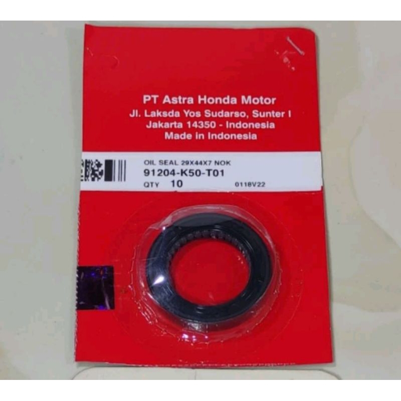 Jual seal rasio sil roda belakang beat Vario 110 Scoopy fi esp original | Shopee Indonesia