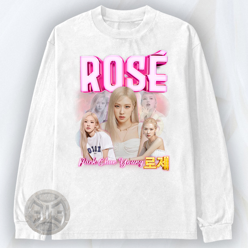 Jual T-Shirt Kaos Rose Blackpink Korean Pop Kaos Baju Rose Blackpink Lengan Panjang | Shopee ...