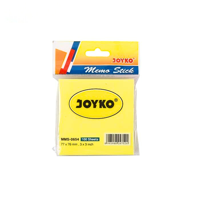 Jual Memo Stik/Sticky Notes JOYKO MMS-0654 100 Sheets (010040) | Shopee ...