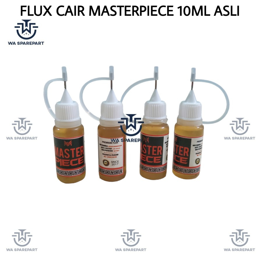 Jual FLUX MASTERPIECE / FLUX CAIR SOLDER ELEKTRONIK MASTERPIECE ...