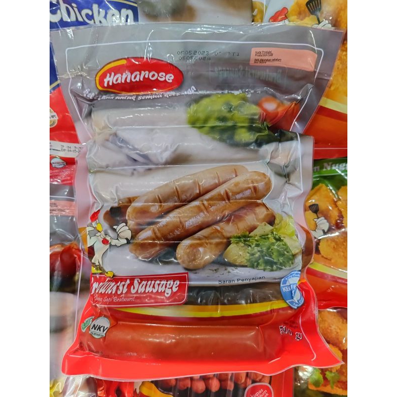 Jual HANAROSE SOSIS BRATWURST JUMBO | Shopee Indonesia