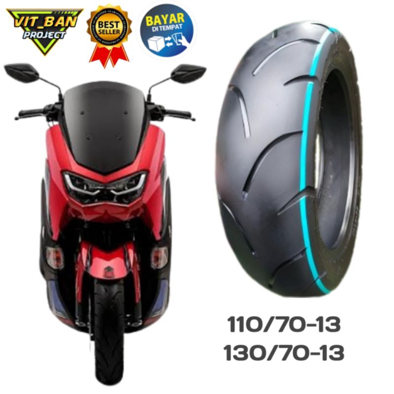 Jual Ban Motor Nmax 110/70 & 130/70 Ring 13 Tubeless | Shopee Indonesia