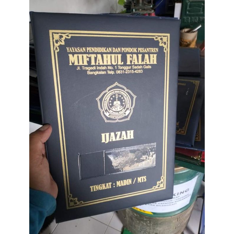 Jual MAP RAPORT/MAP IJAZAH ASE TIPE SABLON | MAP RAPORT K13 | SAMPUL ...