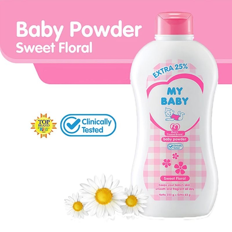 Jual "My Baby" Baby Powder Sweet Floral (Nourish & Smooth) | Shopee ...