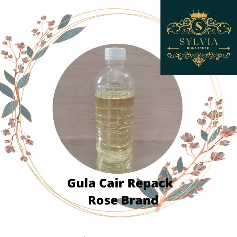 Jual Gula cair / sugar Syrup / fructosa cair Rose brand 500 gr repack ...