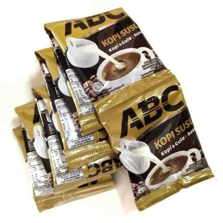 Jual KOPI ABC KOPI SUSU + GULA sachet 31gram RENCENG 10 pcs | Shopee Indonesia