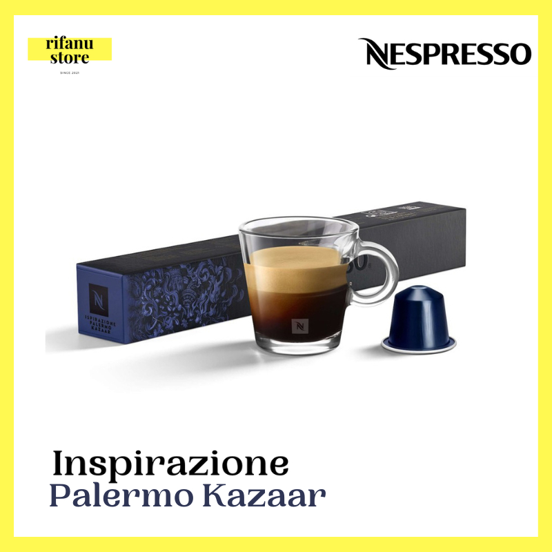 Jual Nespresso Palermo Kazaar Ispirazione Italiana coffee capsule ...