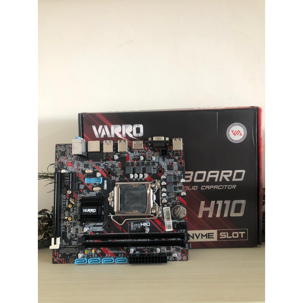 Jual Motherboard VARRO H110 LGA1151 Baru Garansi 2 Tahun | Shopee Indonesia