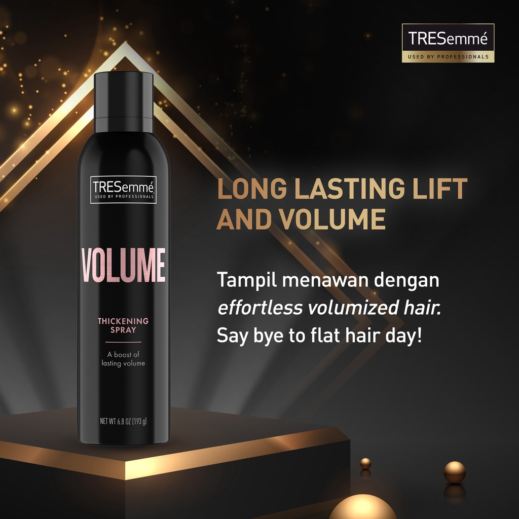 Jual Tresemme Volume Thickening Hair Spray untuk Rambut Lebih Tebal ...