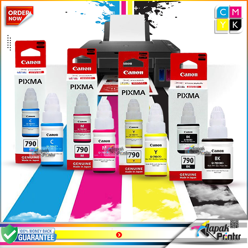 Jual Tinta printer canon pixma 790 SERIES G1010 G2010 G1000 G2000 G3000 ...