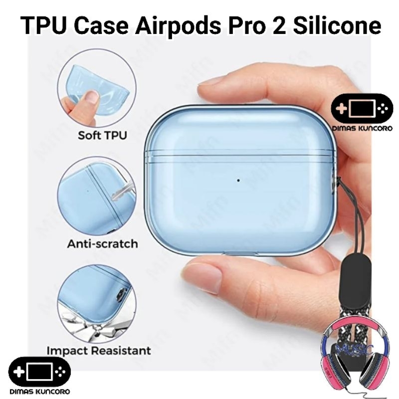 Jual TPU Case Airpods Pro 2 silicone silicon tws gen 2 soft bumper ...