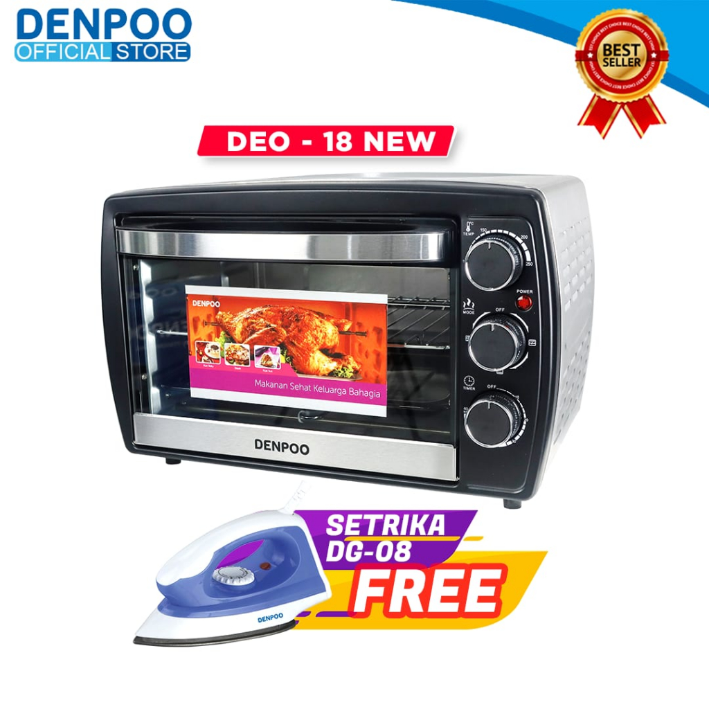 Jual Denpoo Oven DEO 18 (21 LITER) | Shopee Indonesia