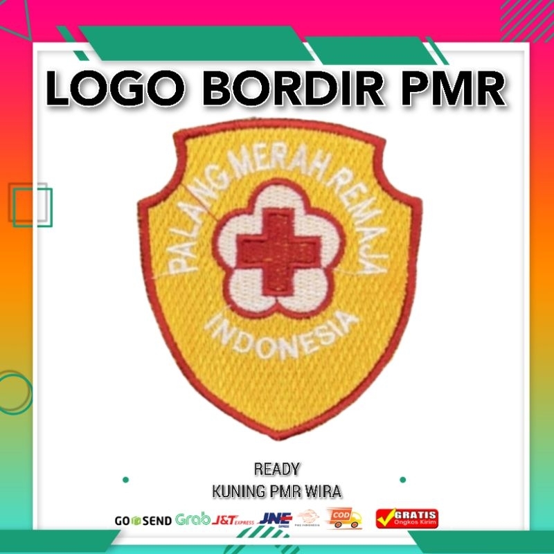 Jual Logo Bordir PMR Wira Kuning | Bed Bordir Palang Merah Remaja ...