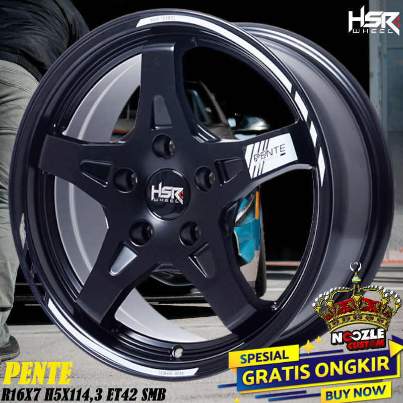 Jual Velg Mobil R16 Palang 5 Baut 5 PCD 114 Pelek Racing ring 16 Promo Special | Shopee Indonesia