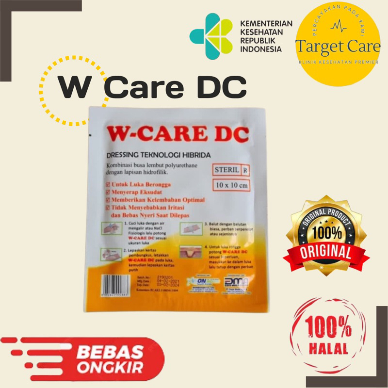 Jual W-CARE DC / WE CARE DC / W CARE DC / WCARE DC perban balutan untuk ...