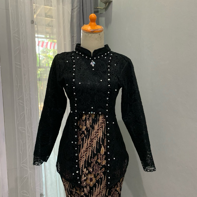 Jual Kutubaru Hijab | Kerah Sanghai | Kebaya Kutu Baru Mutiara | Wisuda | Modern | Bridesmaid ...