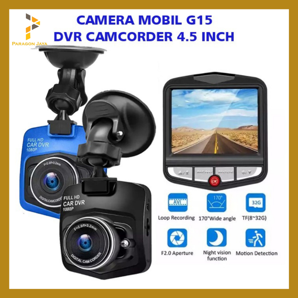 Jual Car Camcorder G15 DVR - Camera Mobil - DVR Mobil Device Recorder ...