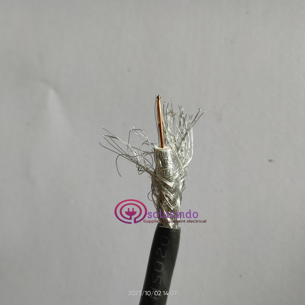 Jual PER METER - KABEL COAXIAL TV BELDEN RG6 MADE IN USA ORIGINAL ...