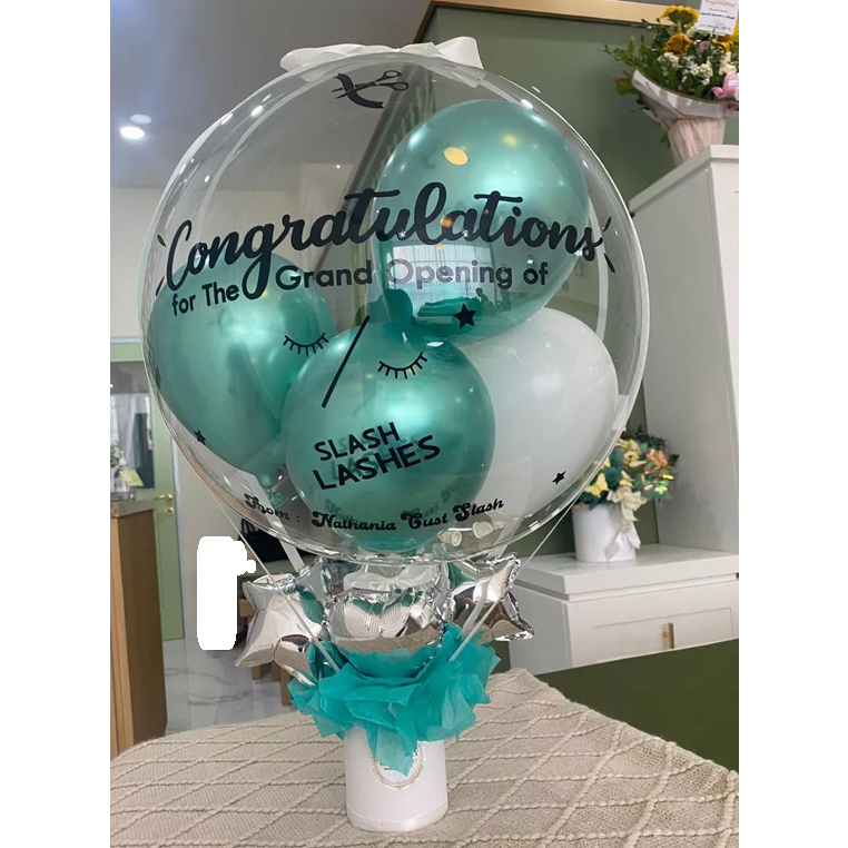 Jual [READY 1HARI JADI] Mix Warna Buket Balon Bucket Balloon Graduation ...