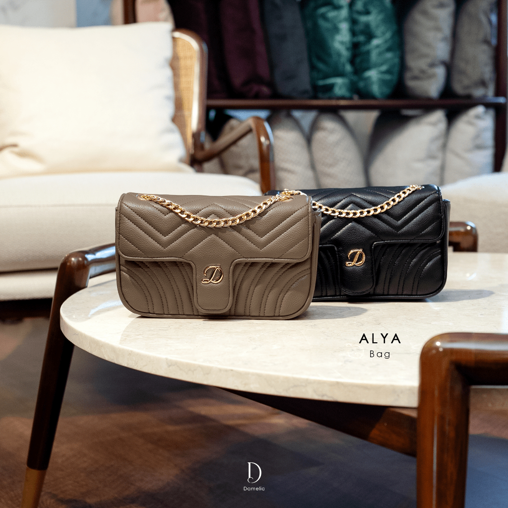 Jual Damelia Melstore JKT Alya Bag Tas Selempang Wanita Persegi Kecil ...