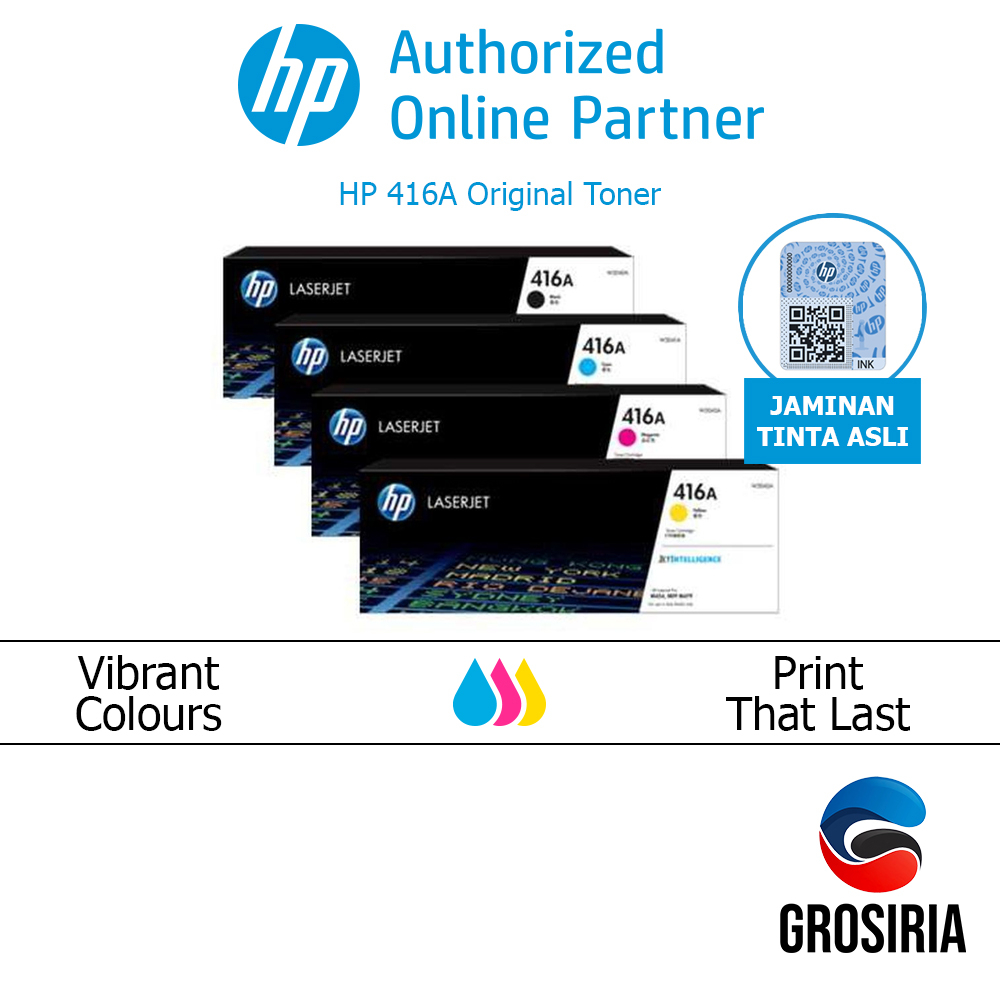 Jual HP Toner 416A Original Laserjet Toner Cartridge | Shopee Indonesia