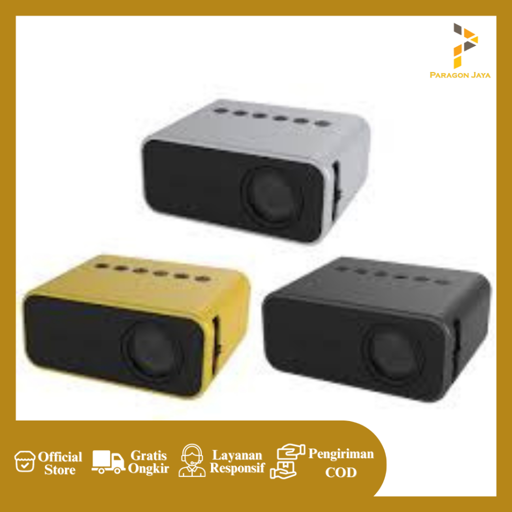 Jual Mini Proyektor LED YT500 YT 500 Micro Projector Full HD Video WIFI | Shopee Indonesia