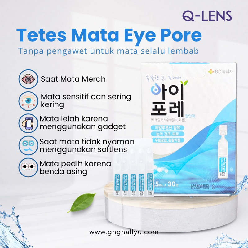 Jual Eyedrop Eye Pore Original Korea | Shopee Indonesia