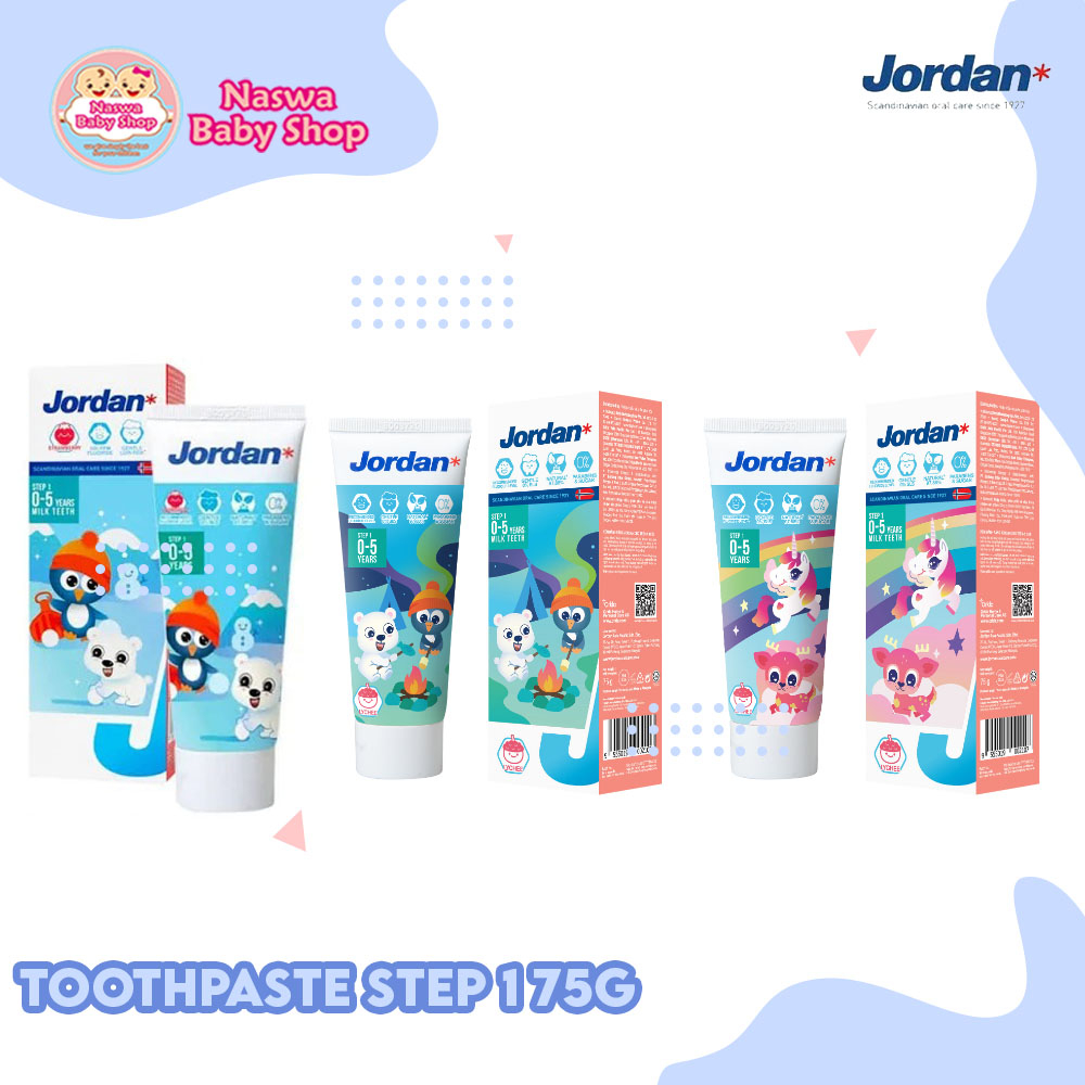 Jual Jordan Toothpaste Step 1 Milk Teeth Pasta Gigi Anak 75g | Shopee ...