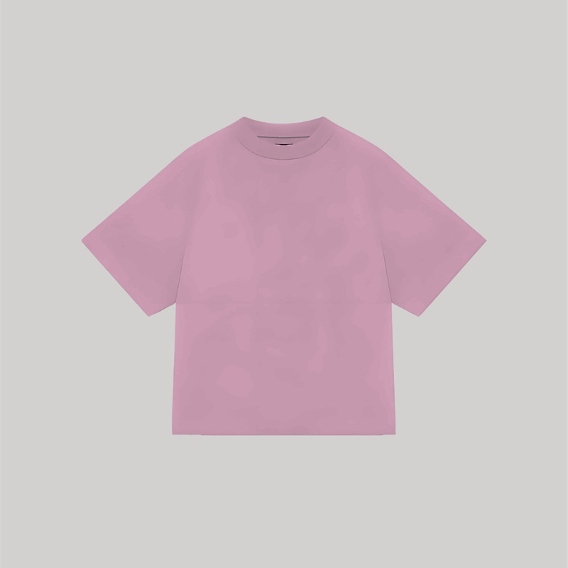 Jual Essential Heavyweight Collection Tee Blush Pink Oversize Fit V2 | Shopee Indonesia